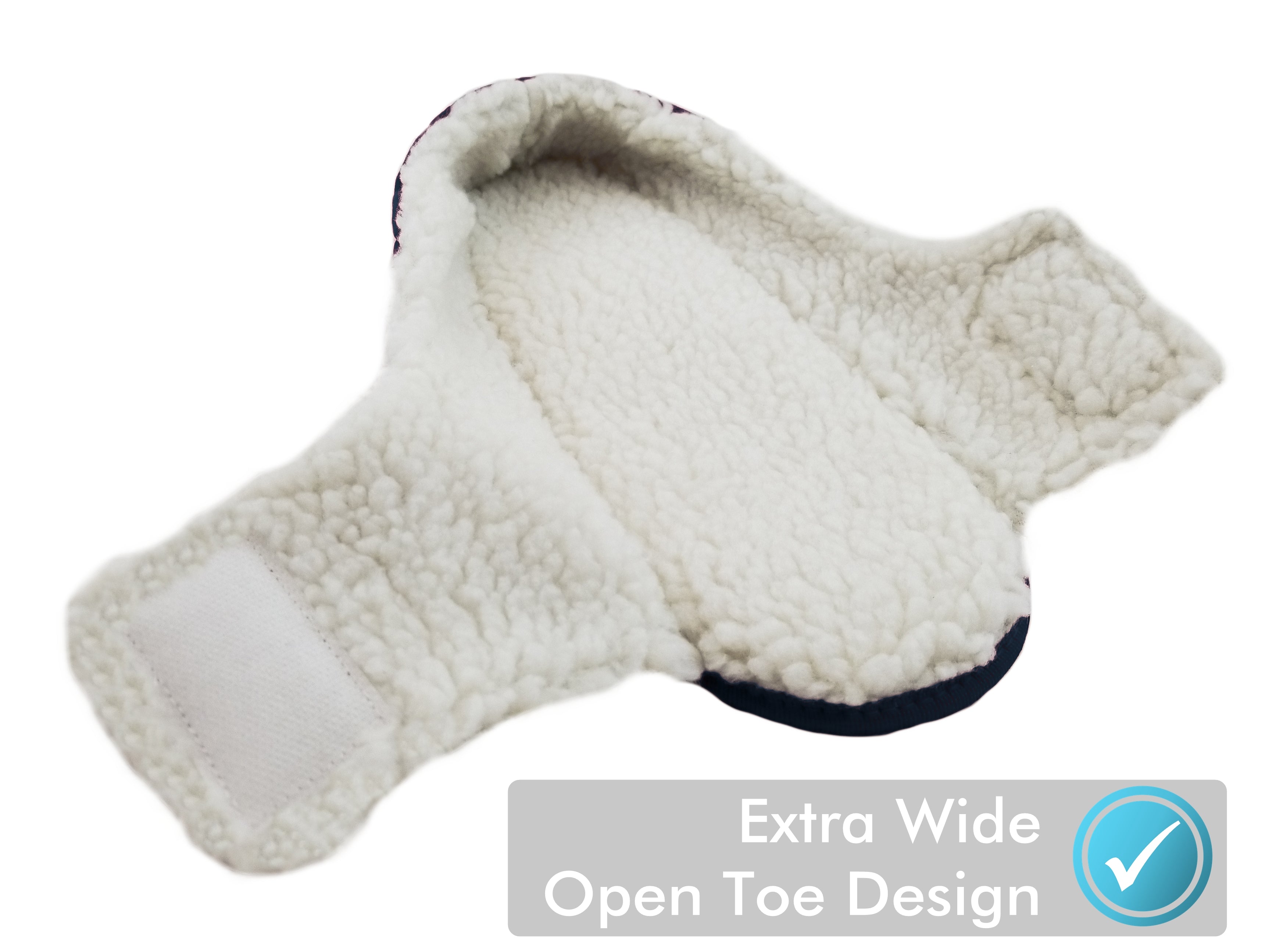 Men's Open Toe Edema Slippers– ComfortFinds